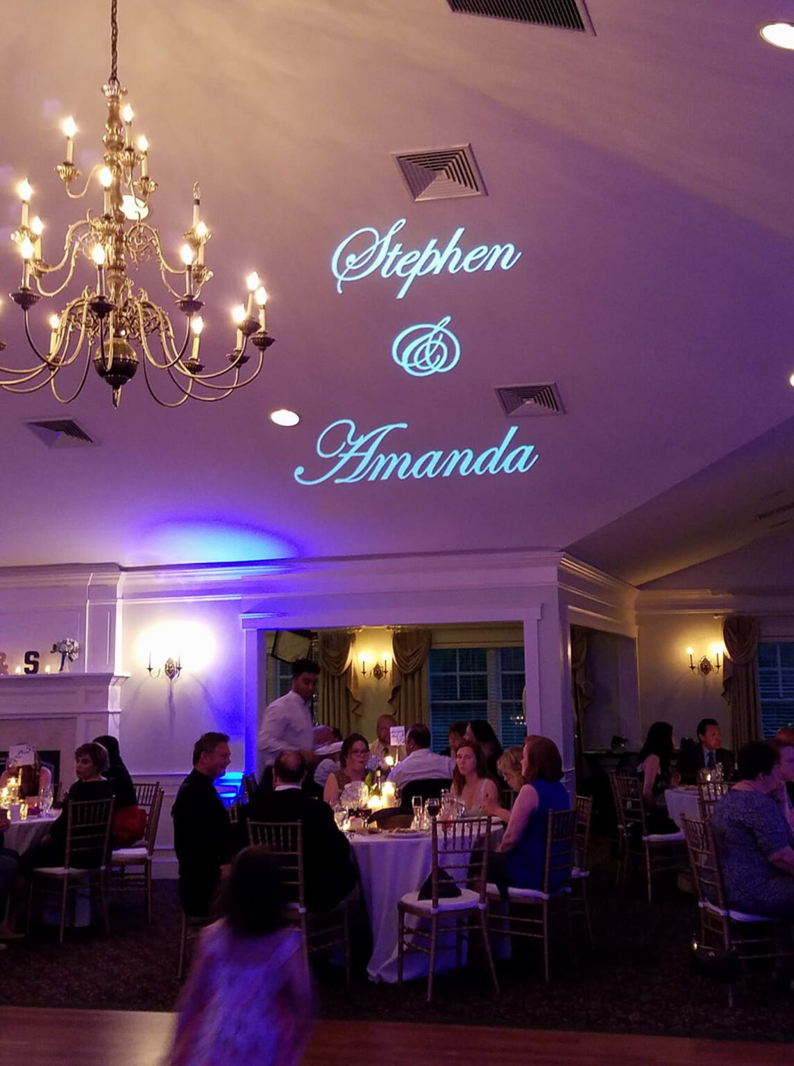 Monogram Lighting for Your Wedding Reception | MA Wedding Planning ...